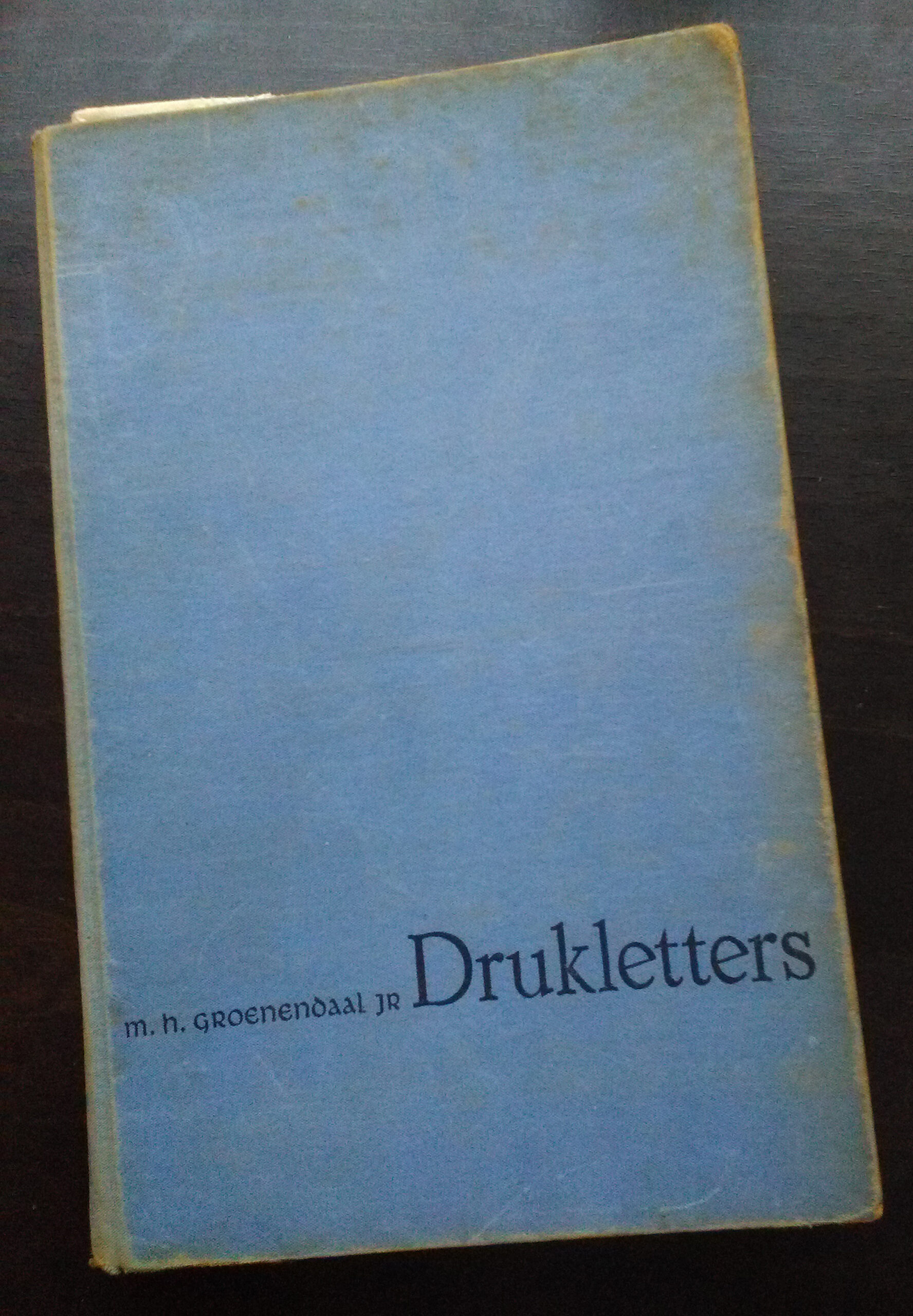 Drukletters uit 1944 – Man of Letters